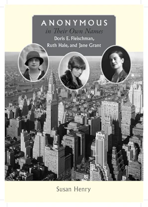 Anonymous in Their Own Names – Vanderbilt University Press
